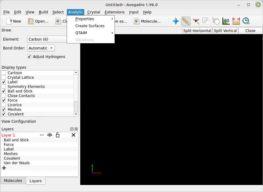 Menu Bar keyboard accelerators · Issue #1040 · OpenChemistry/avogadrolibs · GitHub