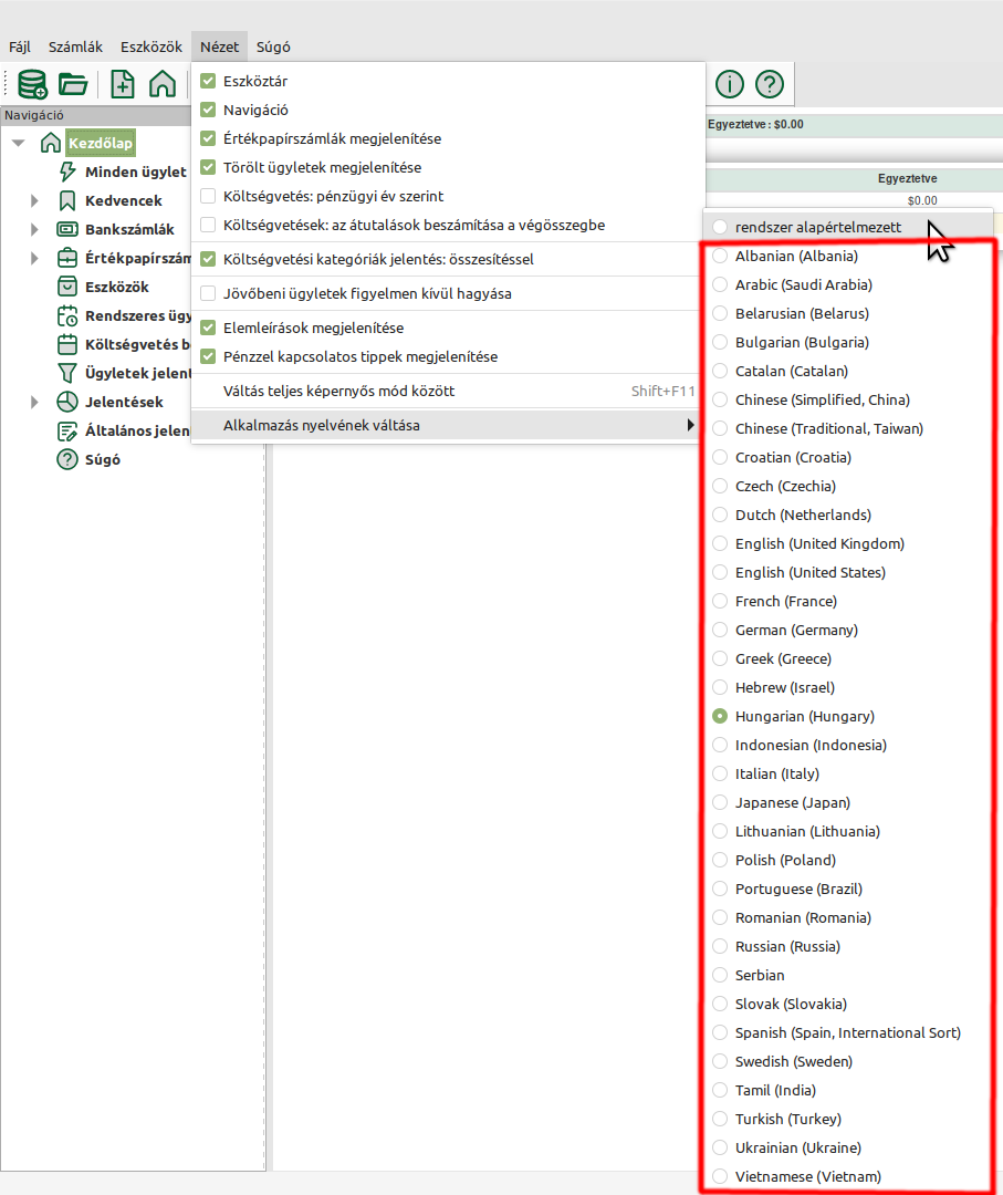 Show each `User Interface Language` in its native language · Issue #5410 · moneymanagerex ...