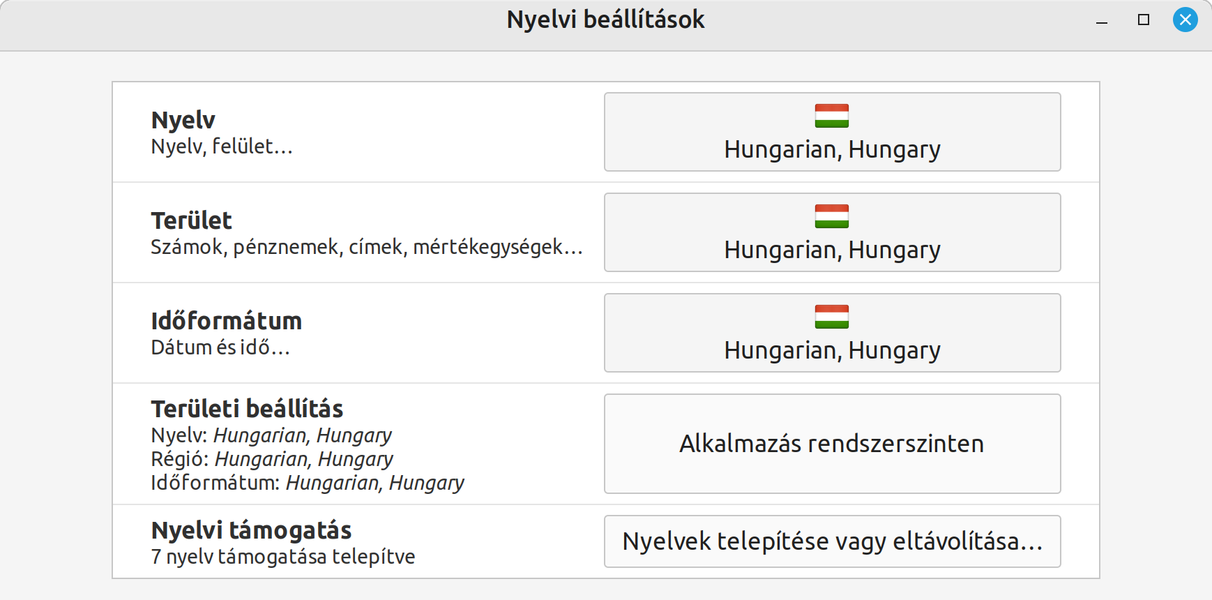 Buttons in Language are showing using the system language, instead of the language set in MMEX ...