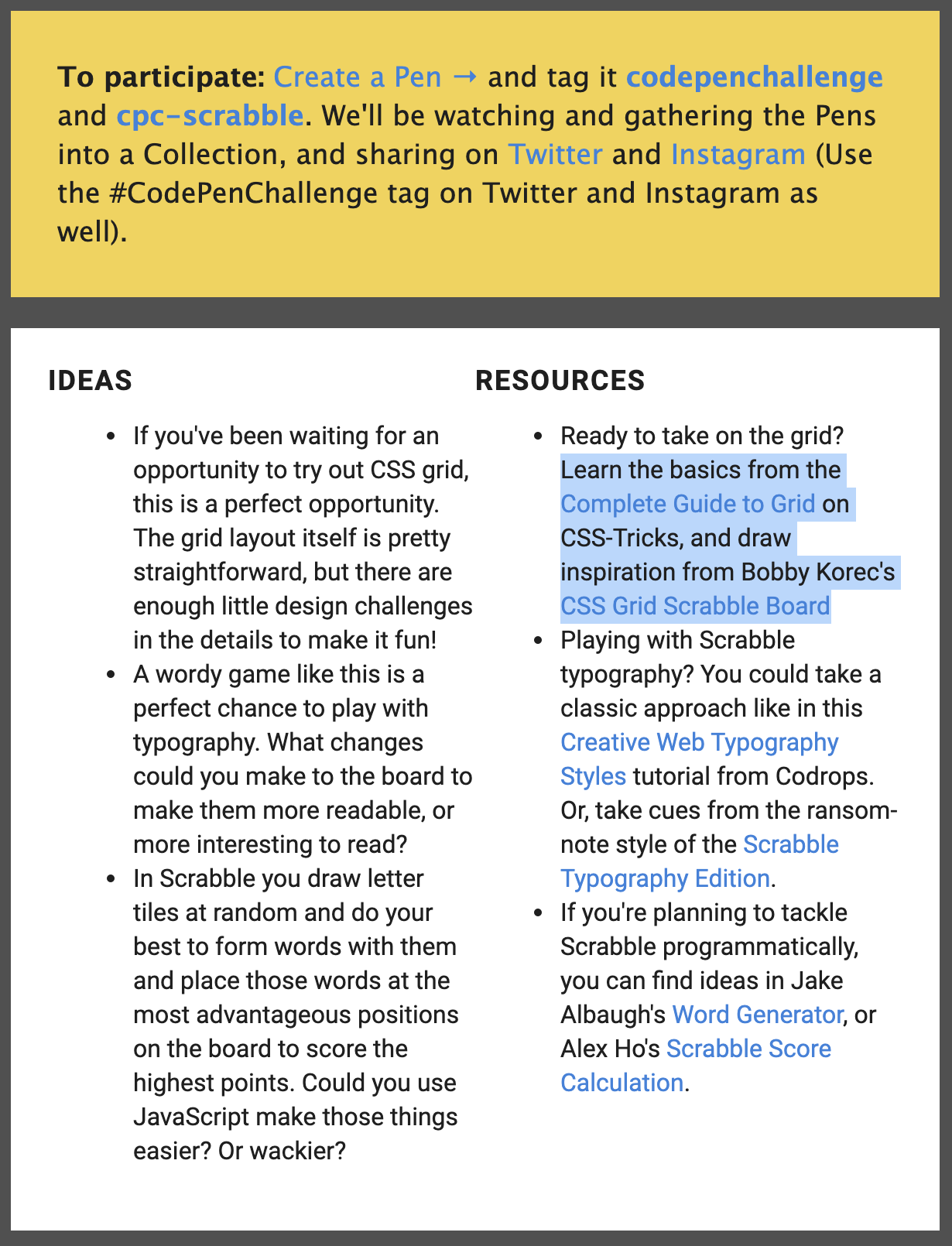 GitHub - bobbykorec/scrabble-board: Scrabble board made with CSS grid.