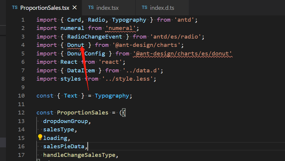 import { Donut } from '@ant-design/charts';] · Issue #7687 · ant-design ...