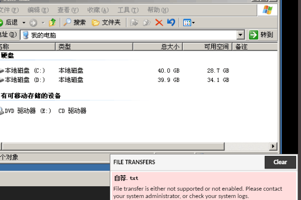 通过VNC协议能正常连接 Windows ，但不能上传下载文件，拖拽文件后提示不支持或未启用 · Issue #3401 · jumpserver/jumpserver · GitHub