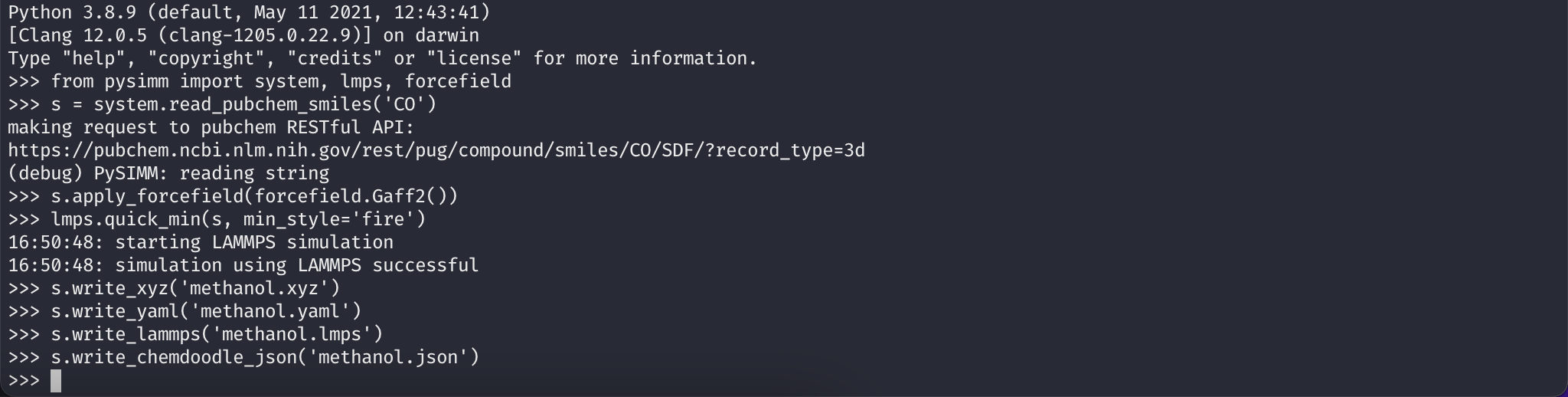 Problem Calling LAMMPS with Mpiexec · Issue #34 · polysimtools/pysimm · GitHub