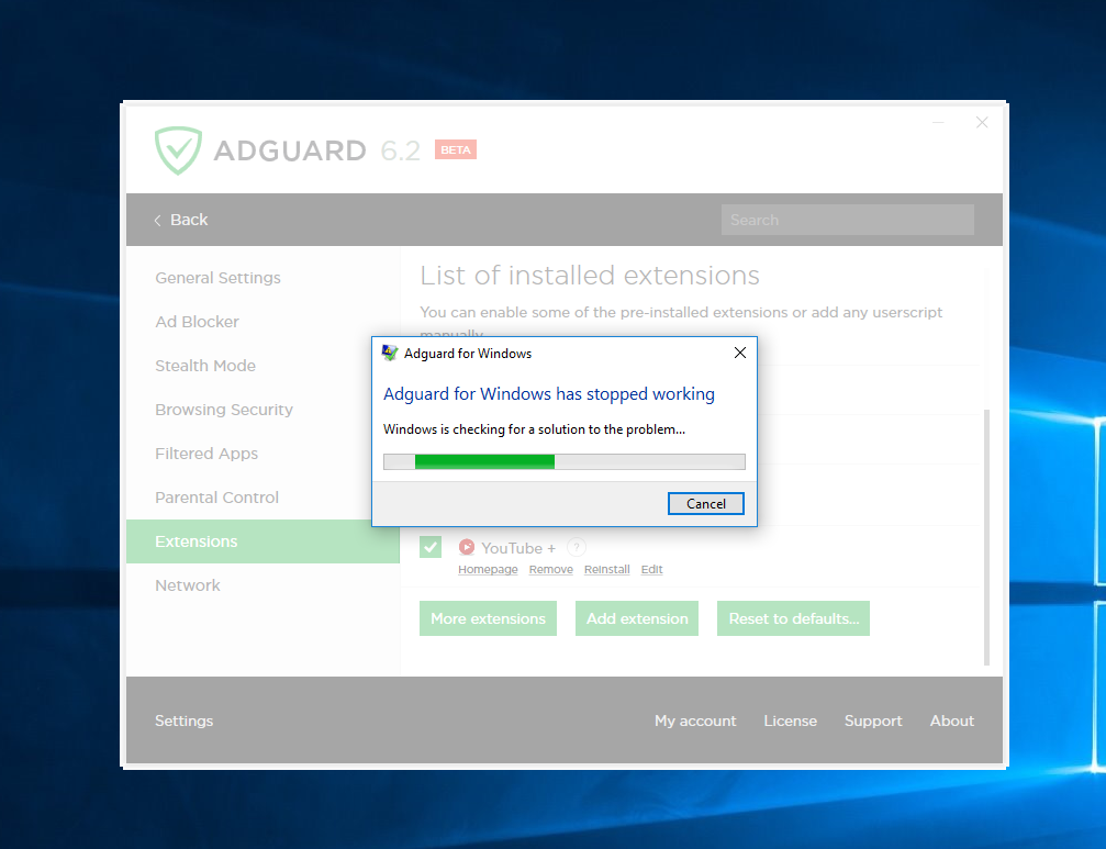 Userscript editor: search does not work · Issue #1814 · AdguardTeam/AdguardForWindows · GitHub
