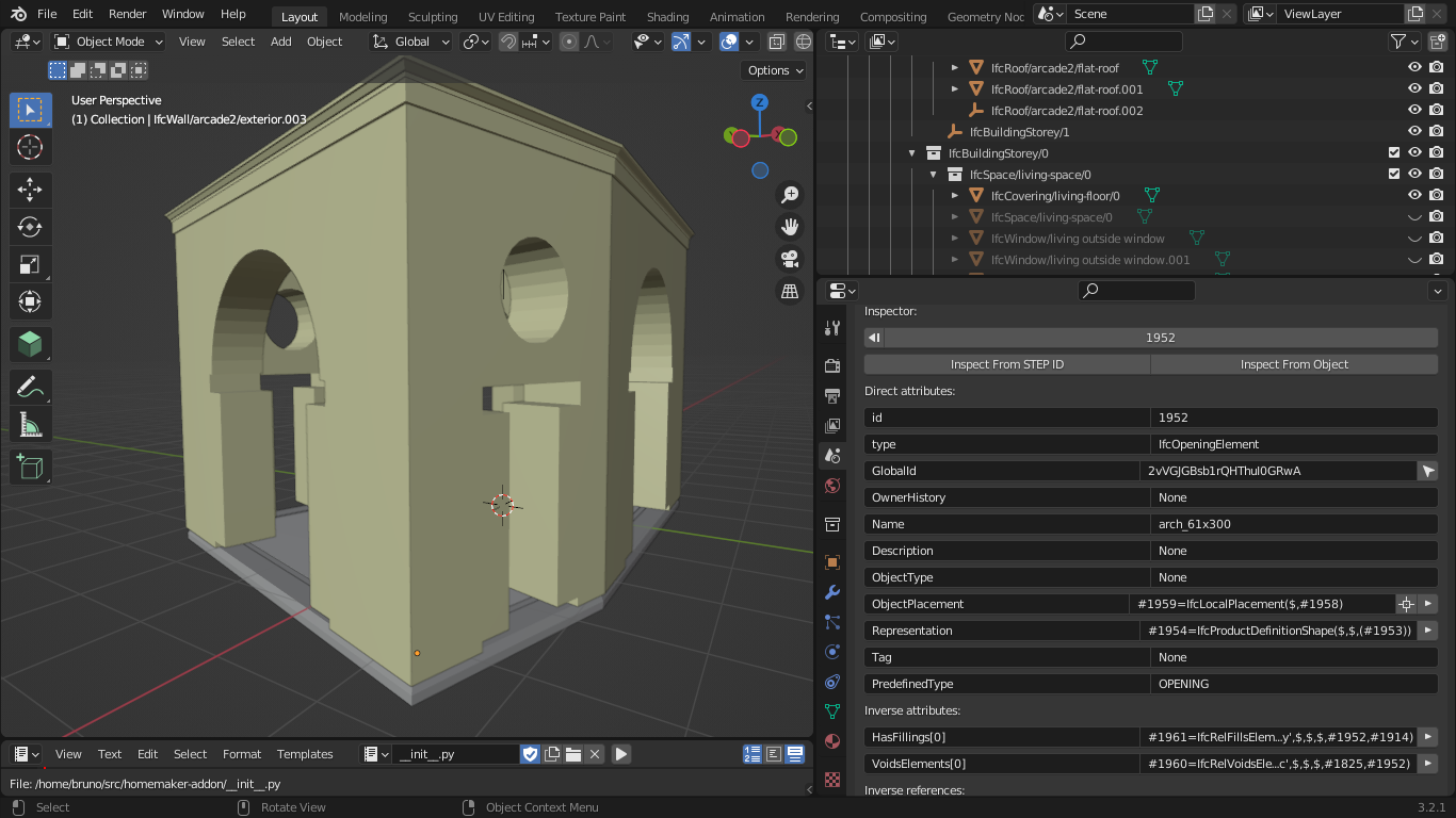 Defining Opening geometry in Window and Door Types · Issue #2474 · IfcOpenShell/IfcOpenShell ...