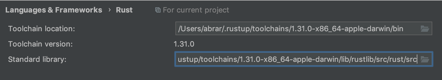 "Invalid standard library" when setting standard library path · Issue #2211 · intellij-rust ...