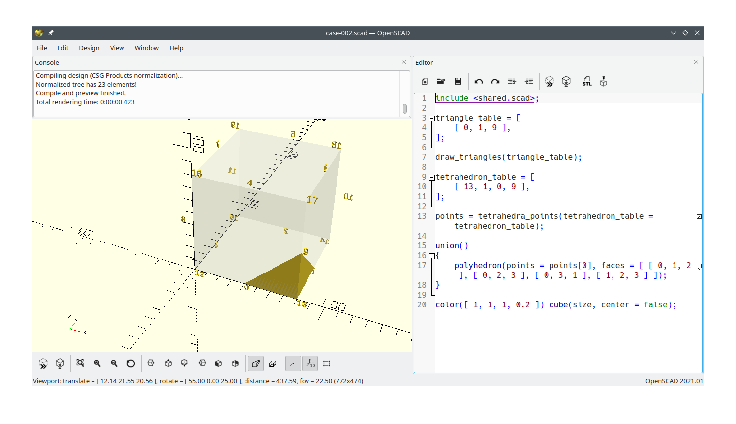 GitHub - Megidd/tetrahedron-table: A prerequisite for generating tetrahedra throughout the ...