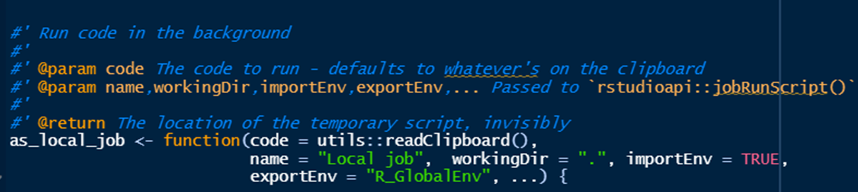 Highlight {roxygen2} comments in R code · Issue #1284 · carbon-app ...