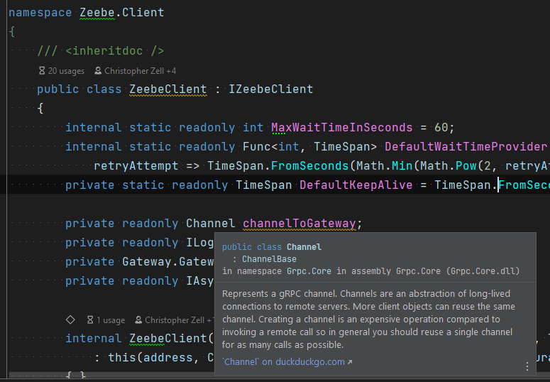 Migration To Grpc Dotnet Is Not Actually Done · Issue 554 · Camunda Community Hub Zeebe Client