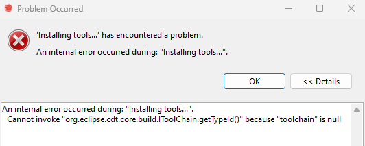 New Espressif-IDE 2.1.1.0 windows install fails after each system restart (IDFGH-11127) (IEP ...