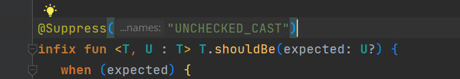 shouldBe not requires corresponding type of parameter · Issue #3201 ...