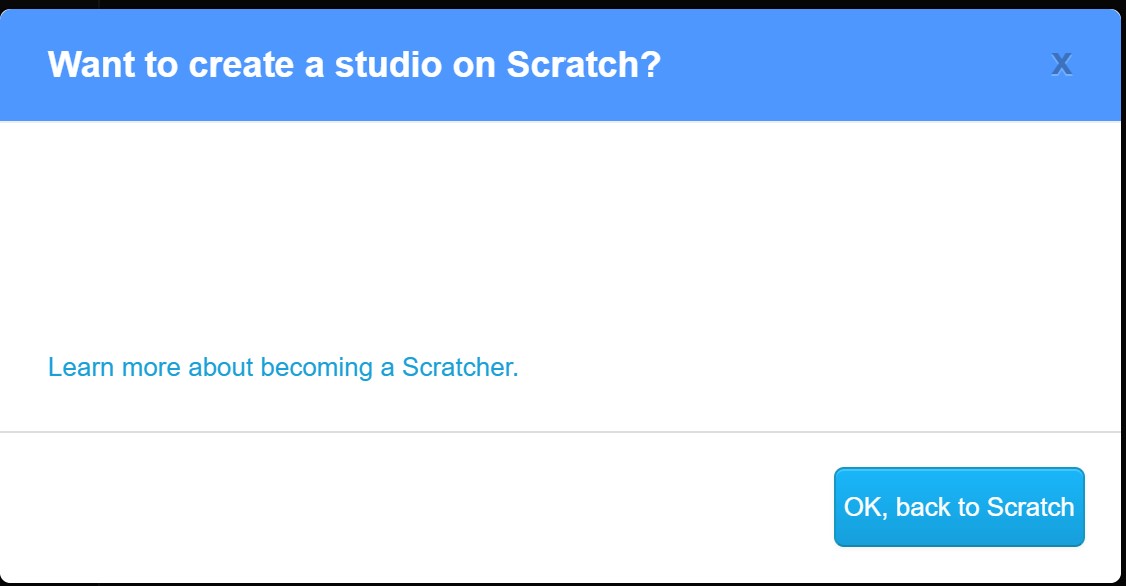 Website dark mode: invisible text when creating studio as New Scratcher · Issue #3149 ...