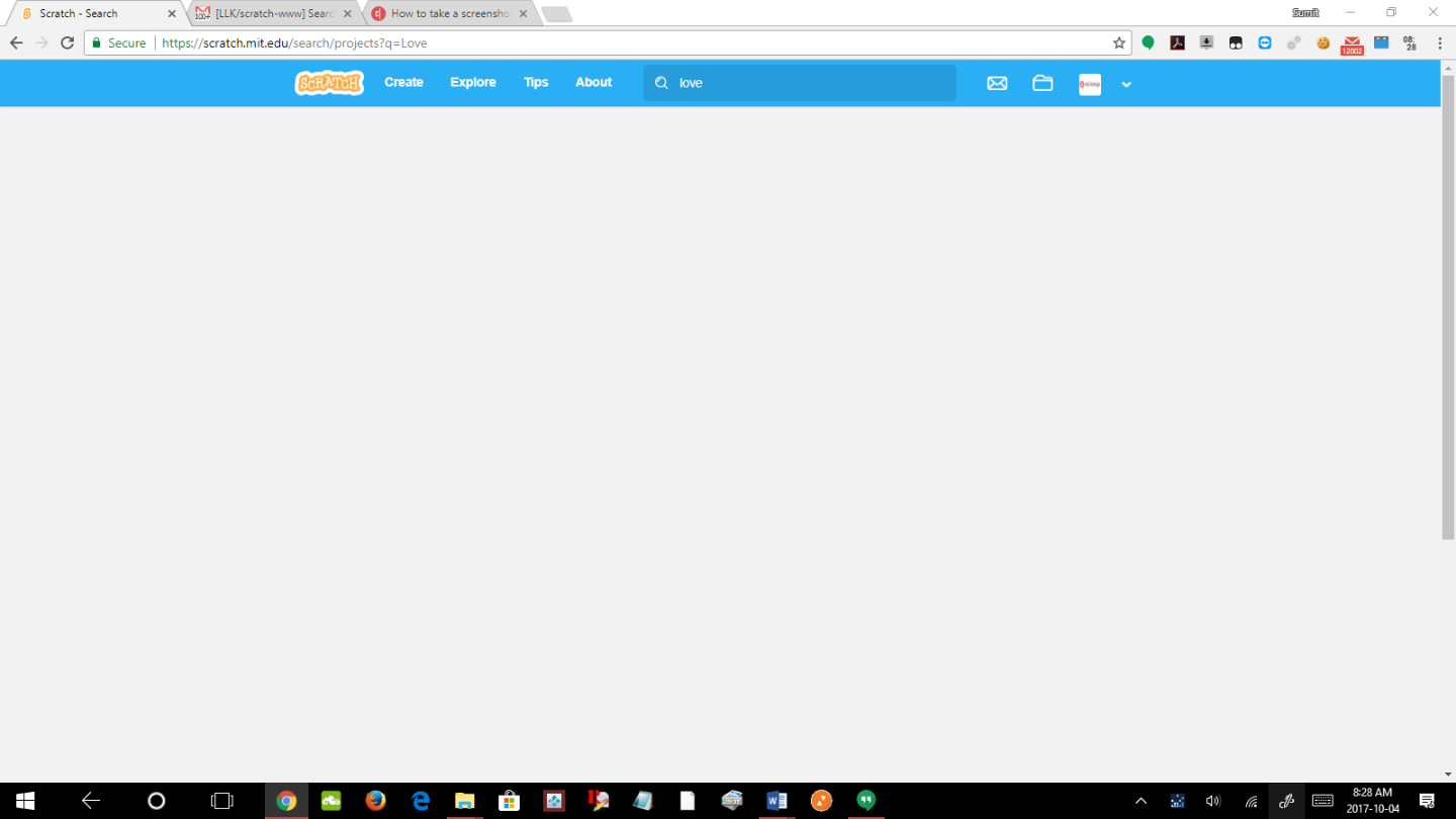 Search Issue · Issue #1592 · scratchfoundation/scratch-www · GitHub