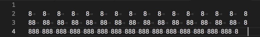 Hard tabs that are equivalent to only one space generate shorter character display widths ...