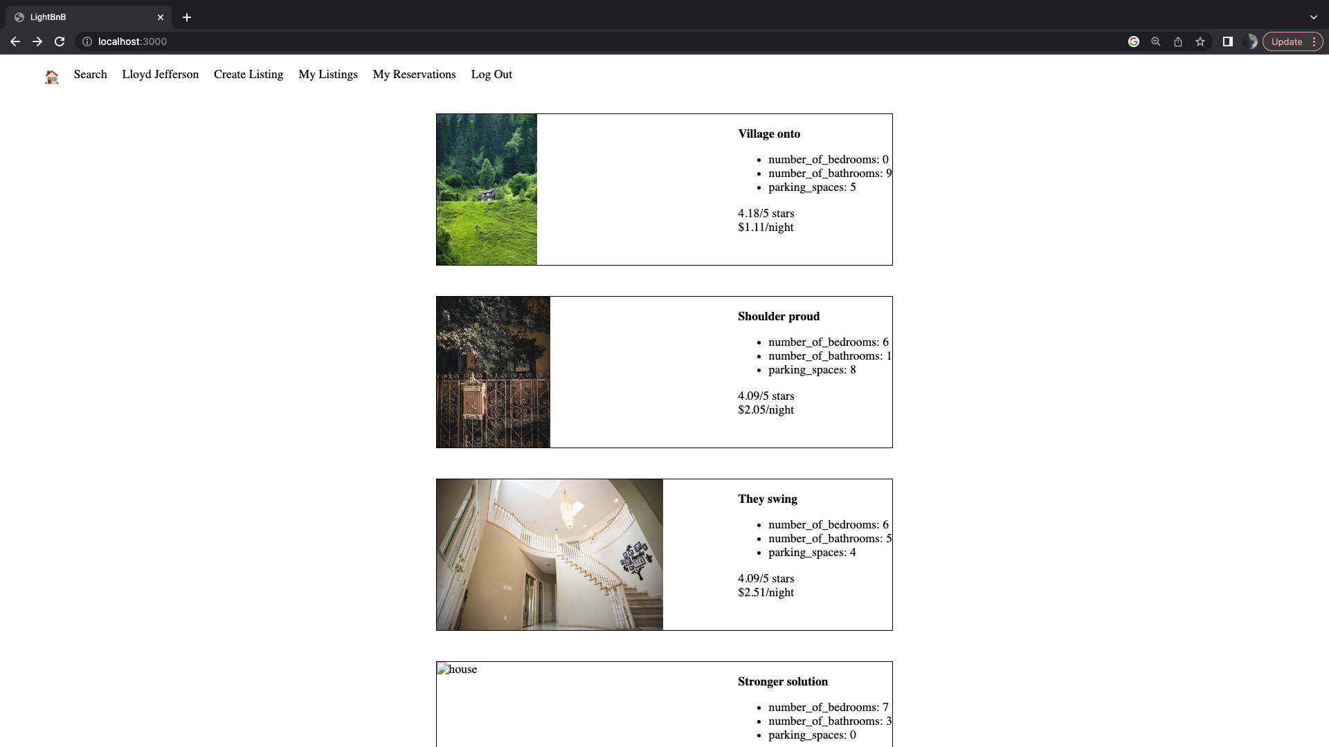 GitHub - osuntol/LightBnB