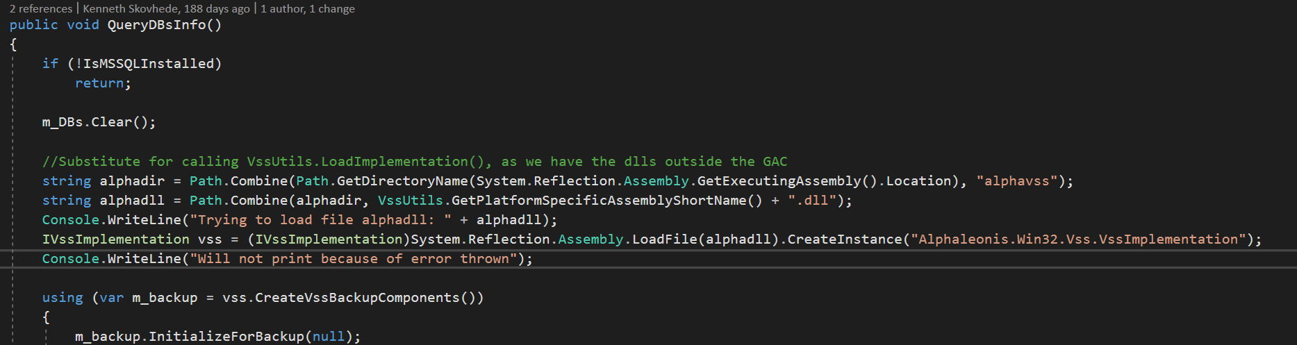 AlphaVSS Files missing in Visual Studio build · Issue #3384 · duplicati/duplicati · GitHub