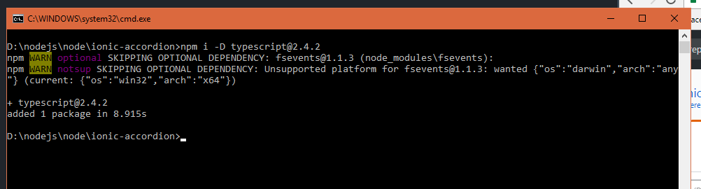 Install @ionic/app-scripts and typescript won't work in platformio · Issue #469 · platformio ...