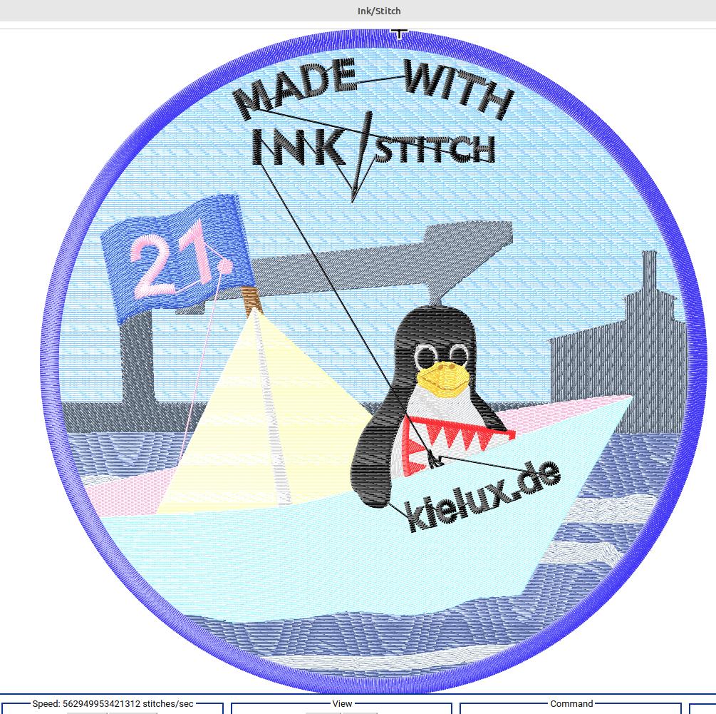 Would anyone like to present Ink/Stitch during Kieler Open Source und Linux Tage in Germany in ...