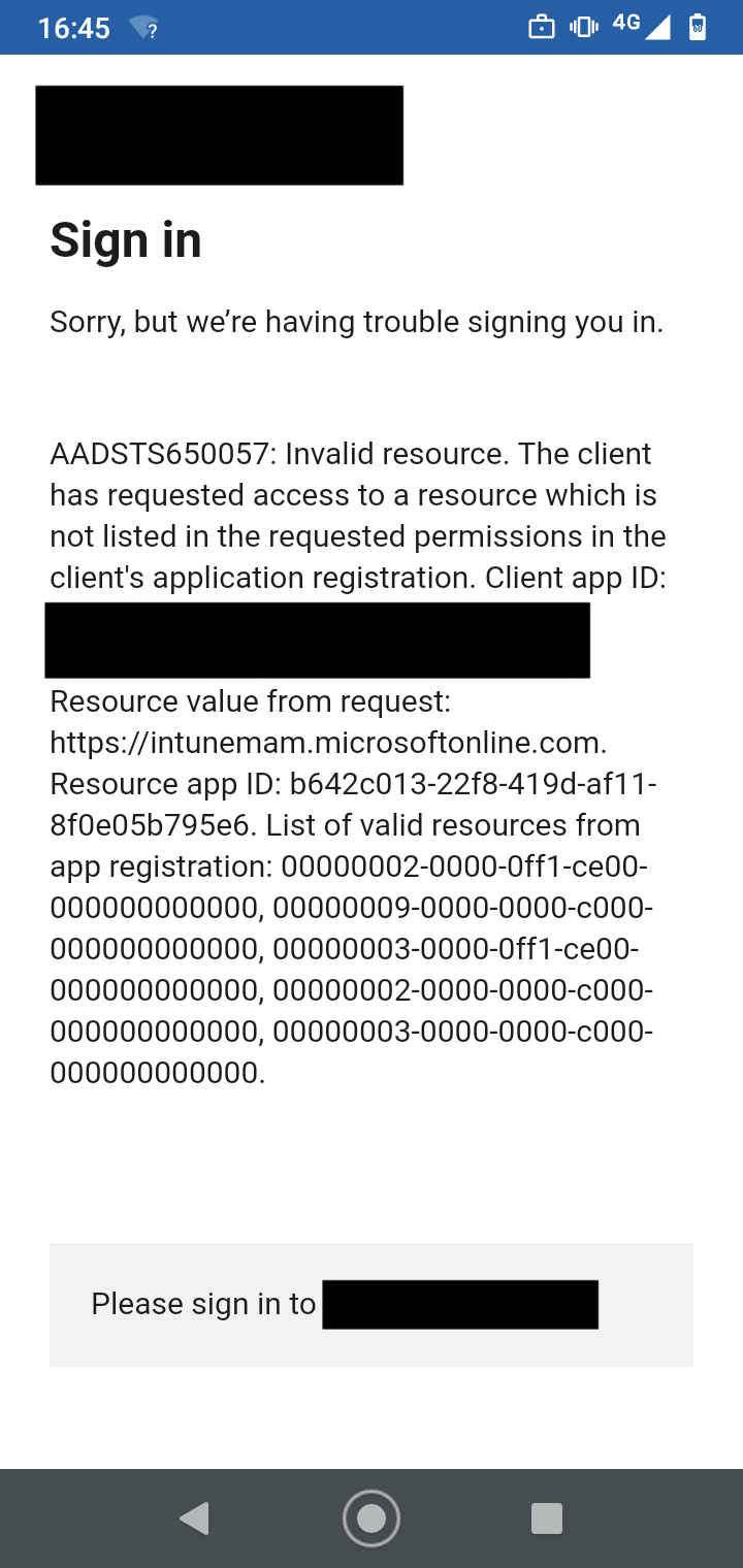 Trying to change the Intune PIN fails · Issue #150 · microsoftconnect/ms-intune-app-sdk-ios · GitHub