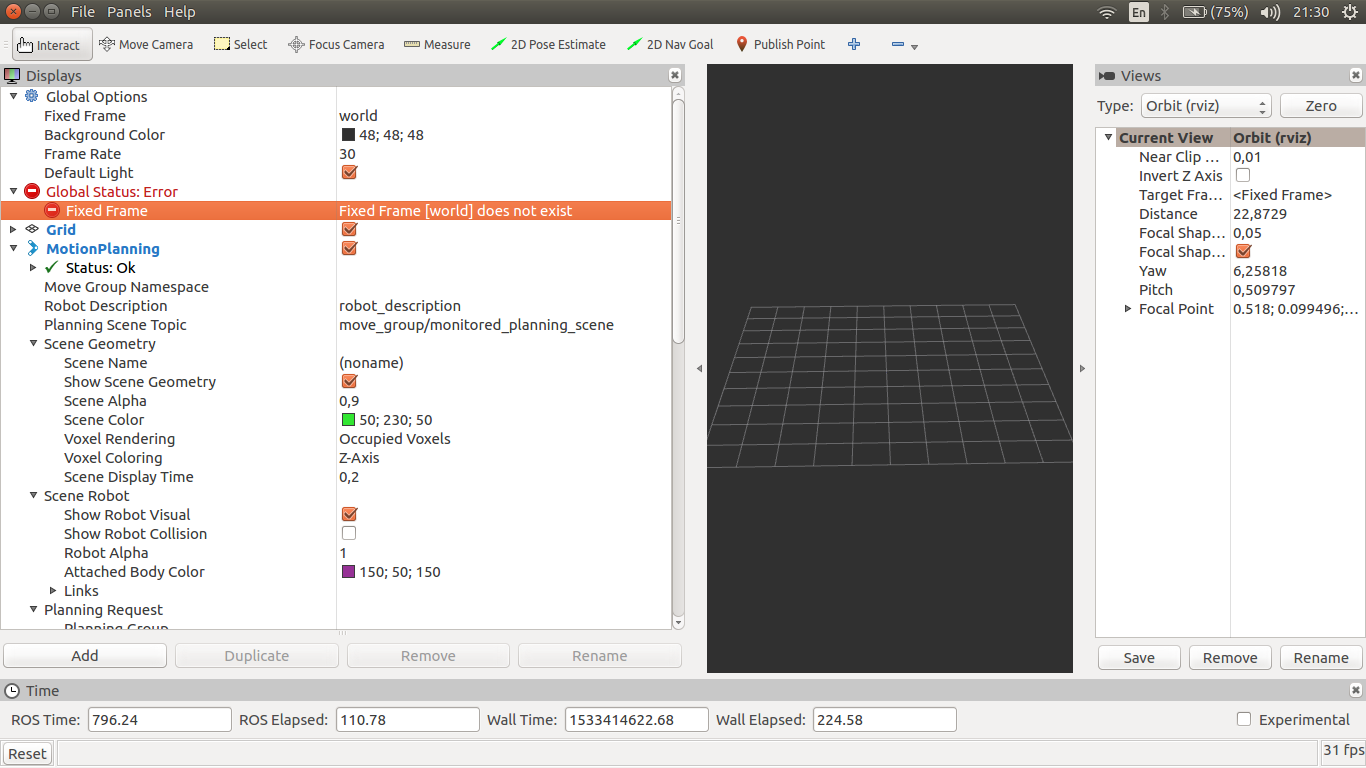 Enable To Run Path Planning Rviz · Issue 1016 · Ros Planningmoveit · Github 