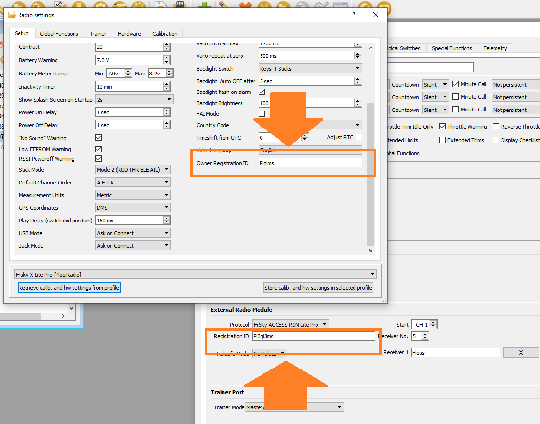 Owner Registration ID in companion does not allow numerical characters · Issue #7522 · opentx ...