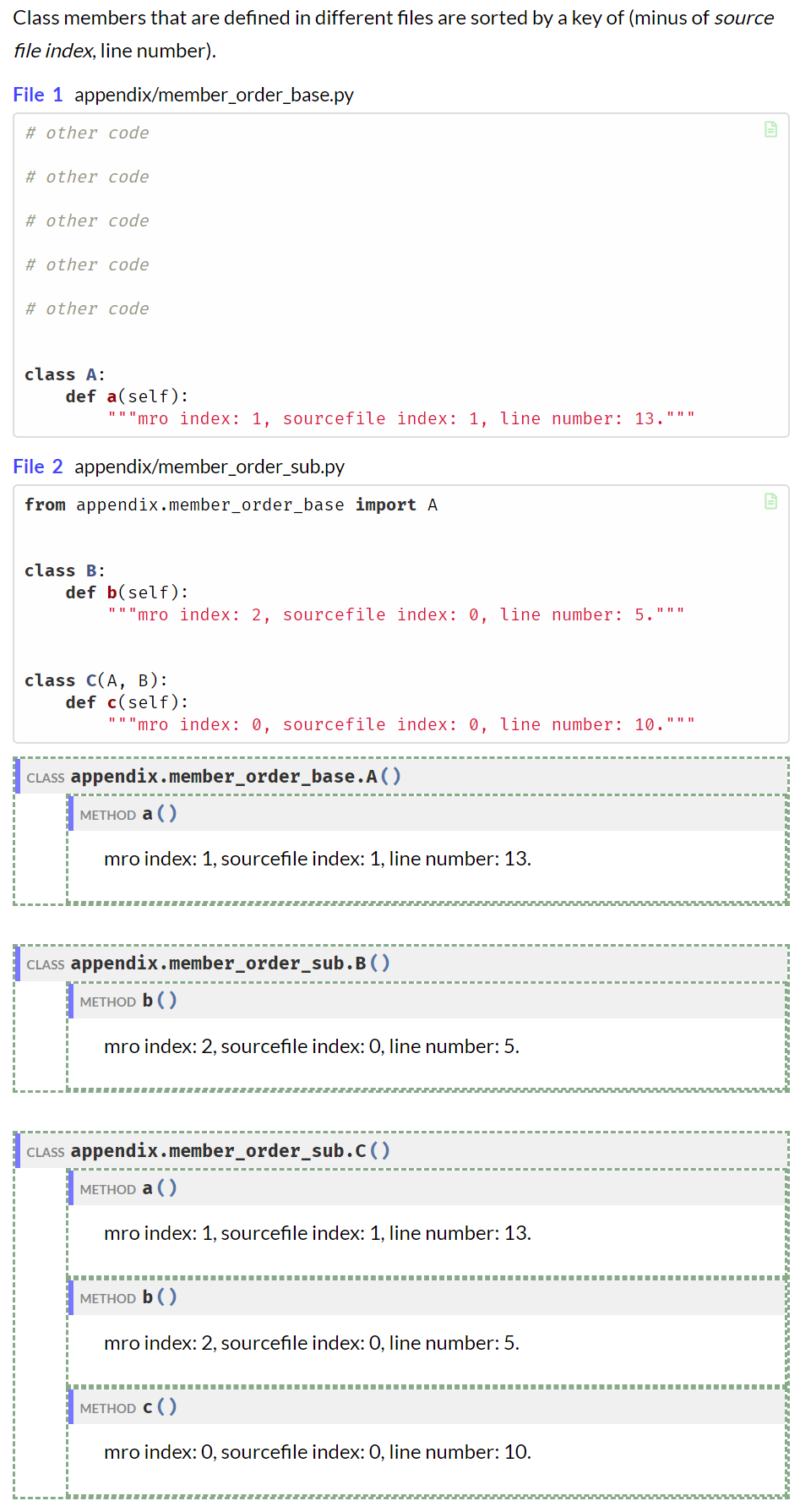 Inherited methods not showing if base class in different file · Issue ...