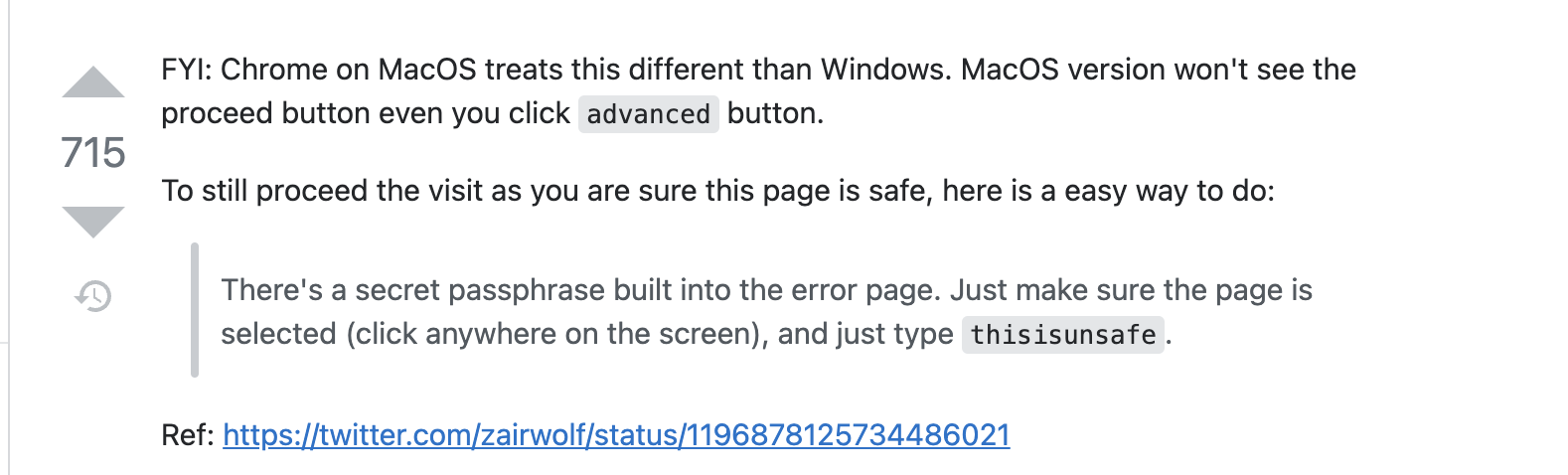 No “Proceed Anyway” option on NET::ERR_CERT_INVALID in Chrome on MacOS ...