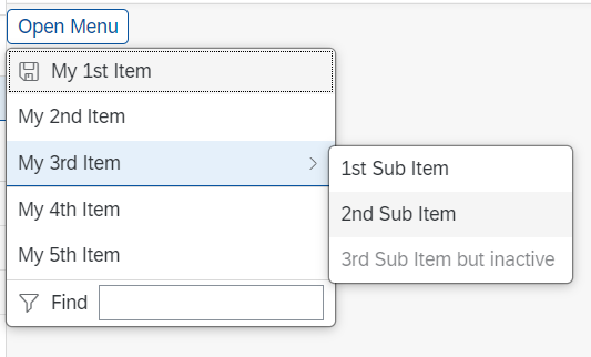 Menu With Sublists Can Have Many Items Marked As Hovered · Issue 2906 · Sap Openui5 · Github