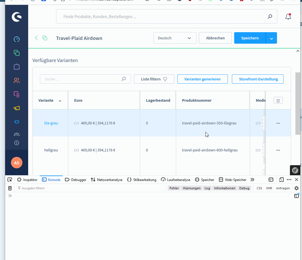 Variations cannot be generated · Issue #2145 · shopware/shopware · GitHub