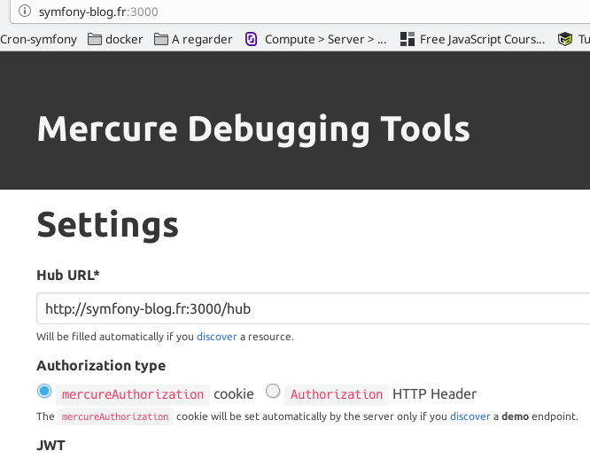 401 unauthorized subscriber · Issue #139 · dunglas/mercure · GitHub