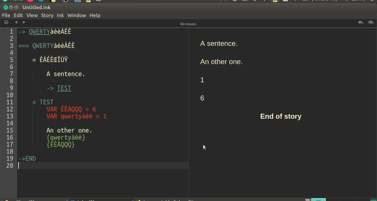 Text highlighting not working properly with non-English characters ...