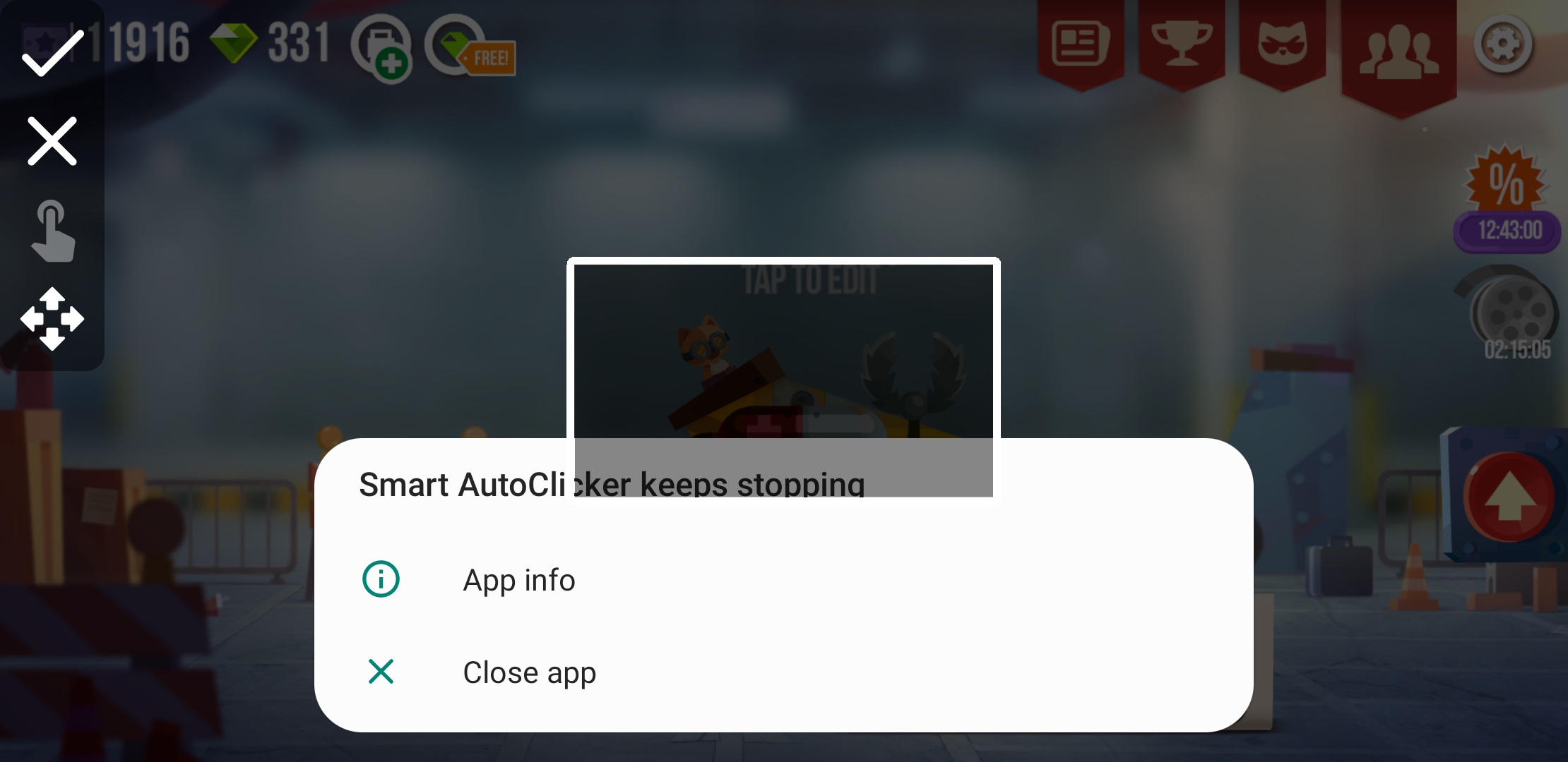 App keeps crashing after defining a condition · Issue #7 · Nain57/Smart-AutoClicker · GitHub