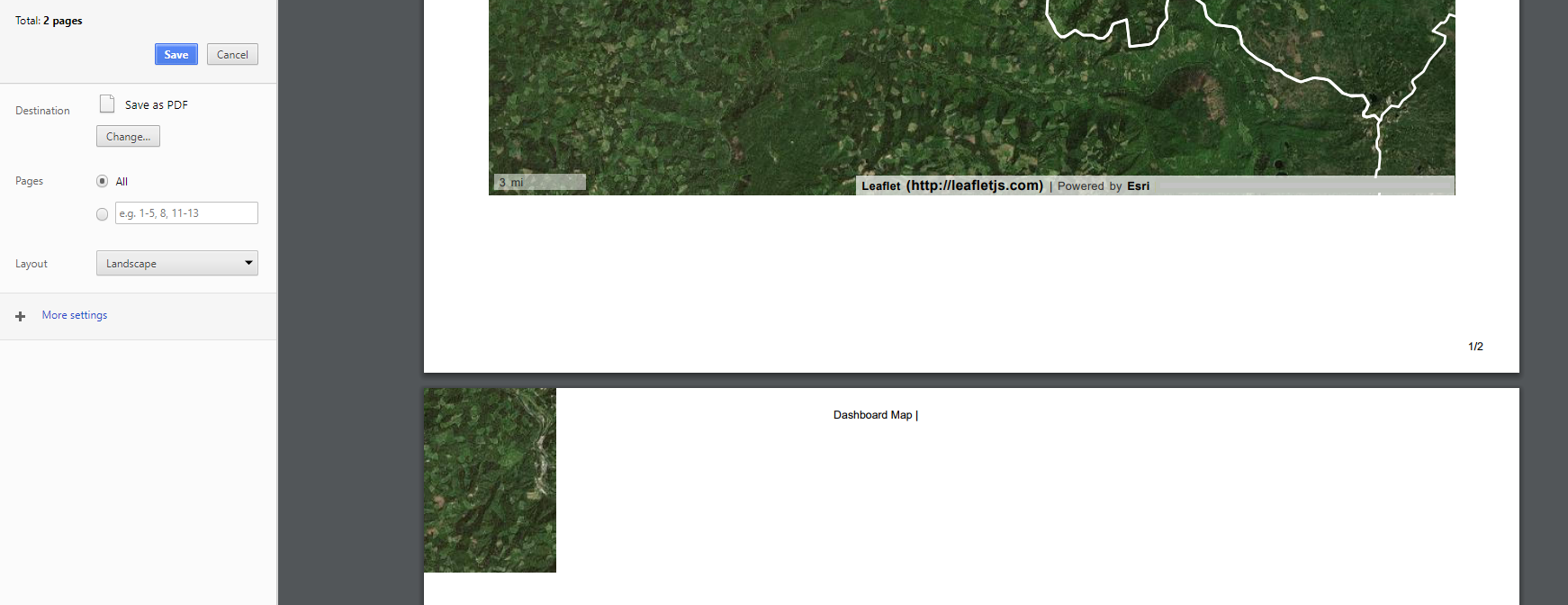 Printing Leaflet From Chrome Unexplained Patch Of Map Shows On Secondpage · Issue 5904