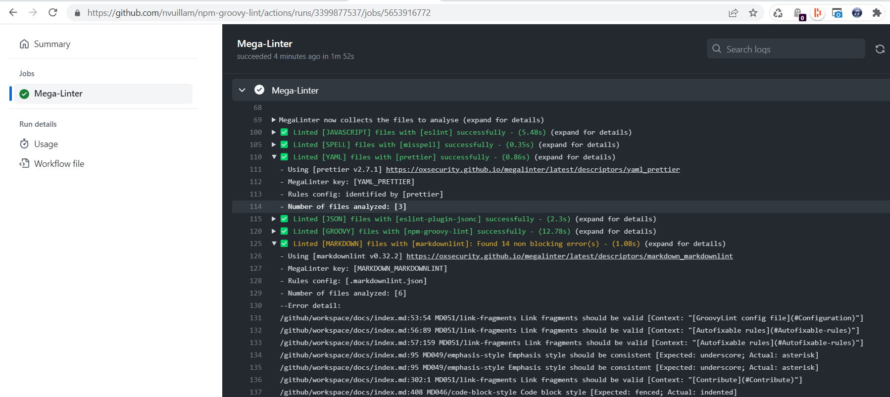 Documentation Links From · Issue 1936 · Oxsecurity Megalinter · Github