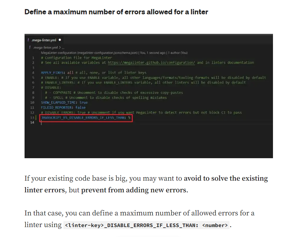 Create a nolint report · Issue #2216 · oxsecurity/megalinter · GitHub