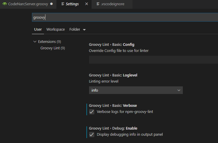 lint & fix are painfully slow · Issue #35 · nvuillam/vscode-groovy-lint · GitHub