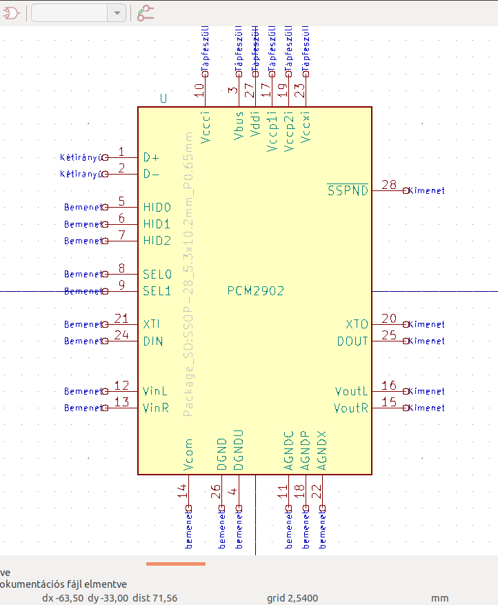 PCM2902, ISD25xx added (!2017) · Merge requests · KiCad / KiCad ...