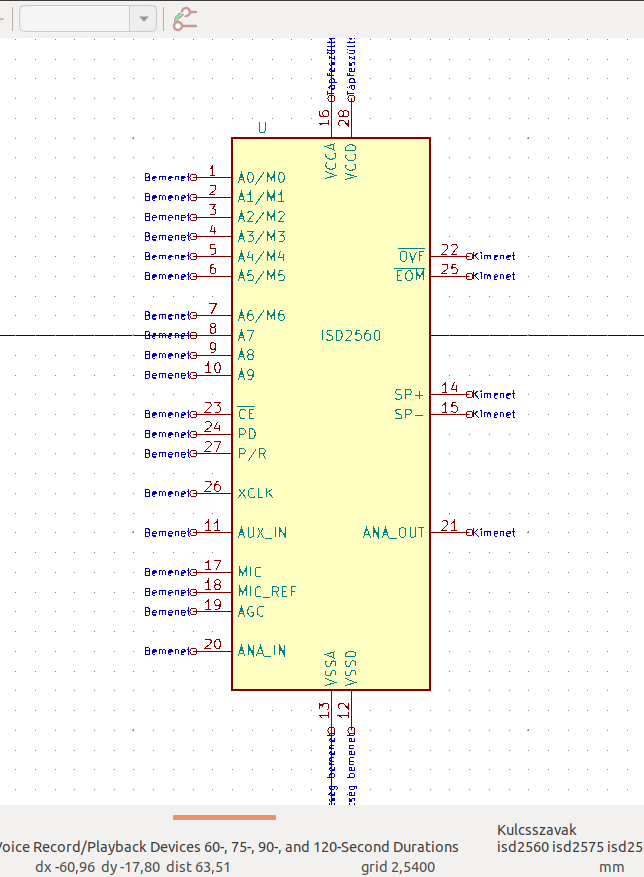 PCM2902, ISD25xx added (!2017) · Merge requests · KiCad / KiCad ...