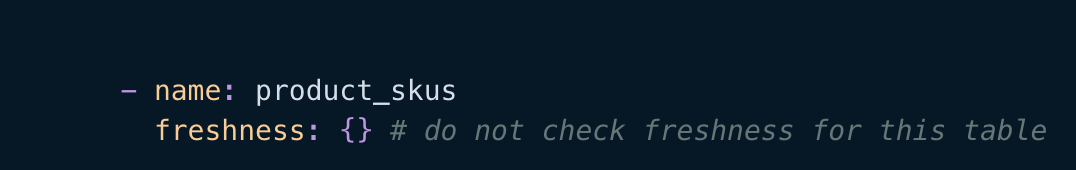 Do not check source freshness table-specific override · Issue #481 ...