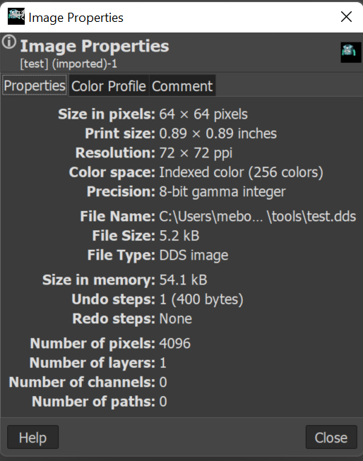 Unable to open DDS image: Unimplemented pixel format · Issue #7423 · python-pillow/Pillow · GitHub