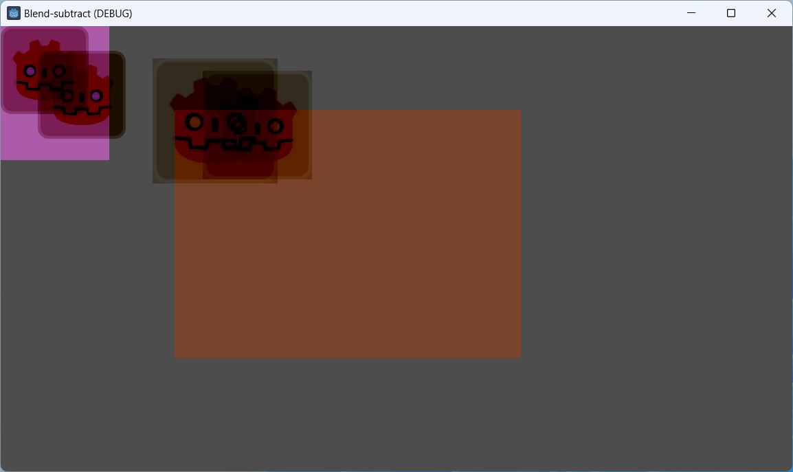 Subtract blend mode produces different results with different renderers · Issue #77448 ...