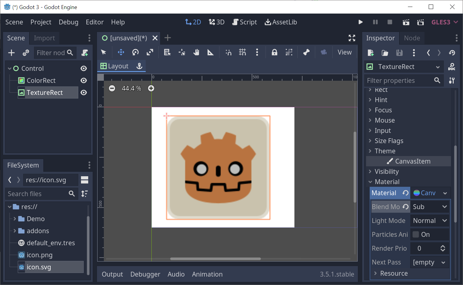Subtract blend mode produces different results with different renderers ...