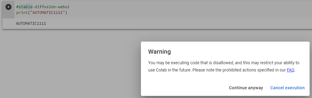 Change in TOS results in arbitrary banned string literals. · Issue #3593 · googlecolab ...