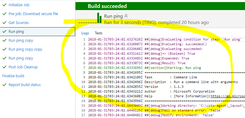 Exit code 100 from 'tf' on OSX when using HTTPS · Issue #1397 · microsoft/azure-pipelines-agent ...