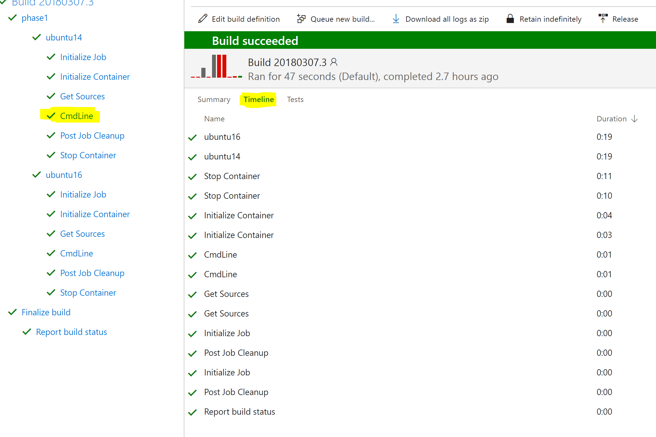 VSO Log items not shown in step tree or logs. · Issue #1434 · microsoft/azure-pipelines-agent ...