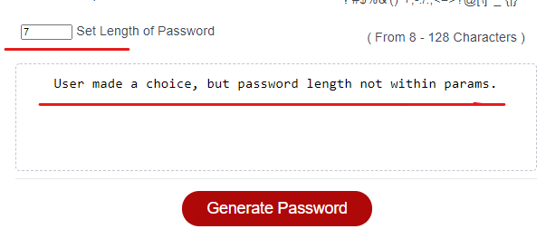 Feature: Password Length of 8 - 128 char · Issue #2 · ErikPlachta/get ...