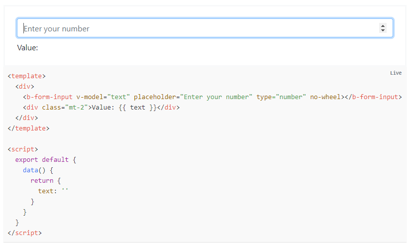 No Wheel Property Is Not Working · Issue 6769 · Bootstrap Vuebootstrap Vue · Github