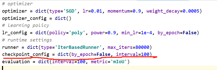 How to save the best weight file？ · Issue #1291 · open-mmlab/mmsegmentation · GitHub