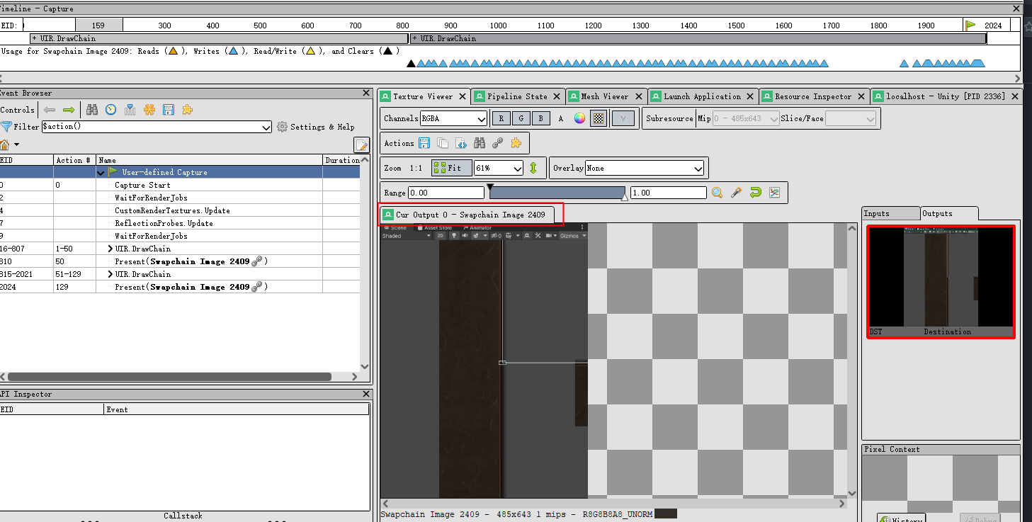 Renderdoc Attached to Unity met an abnormal Texture Viewer · Issue #2612 · baldurk/renderdoc ...