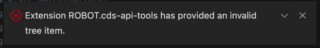 Invalid tree item in new version but works fine in old · Issue #167125 ...
